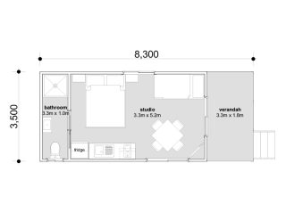 Studio Cabin | Uniplan